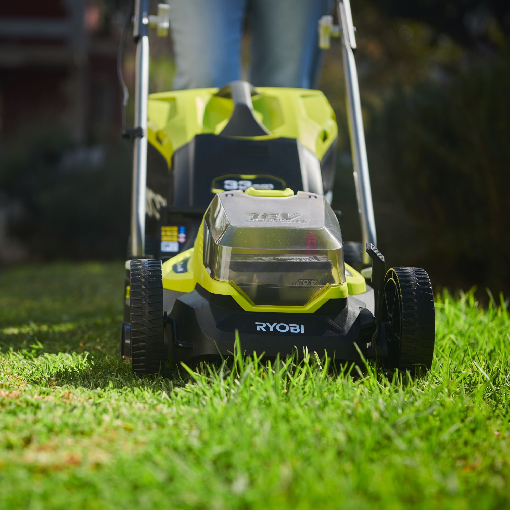 Ryobi One Cordless Lawnmower OLM1833B Bare