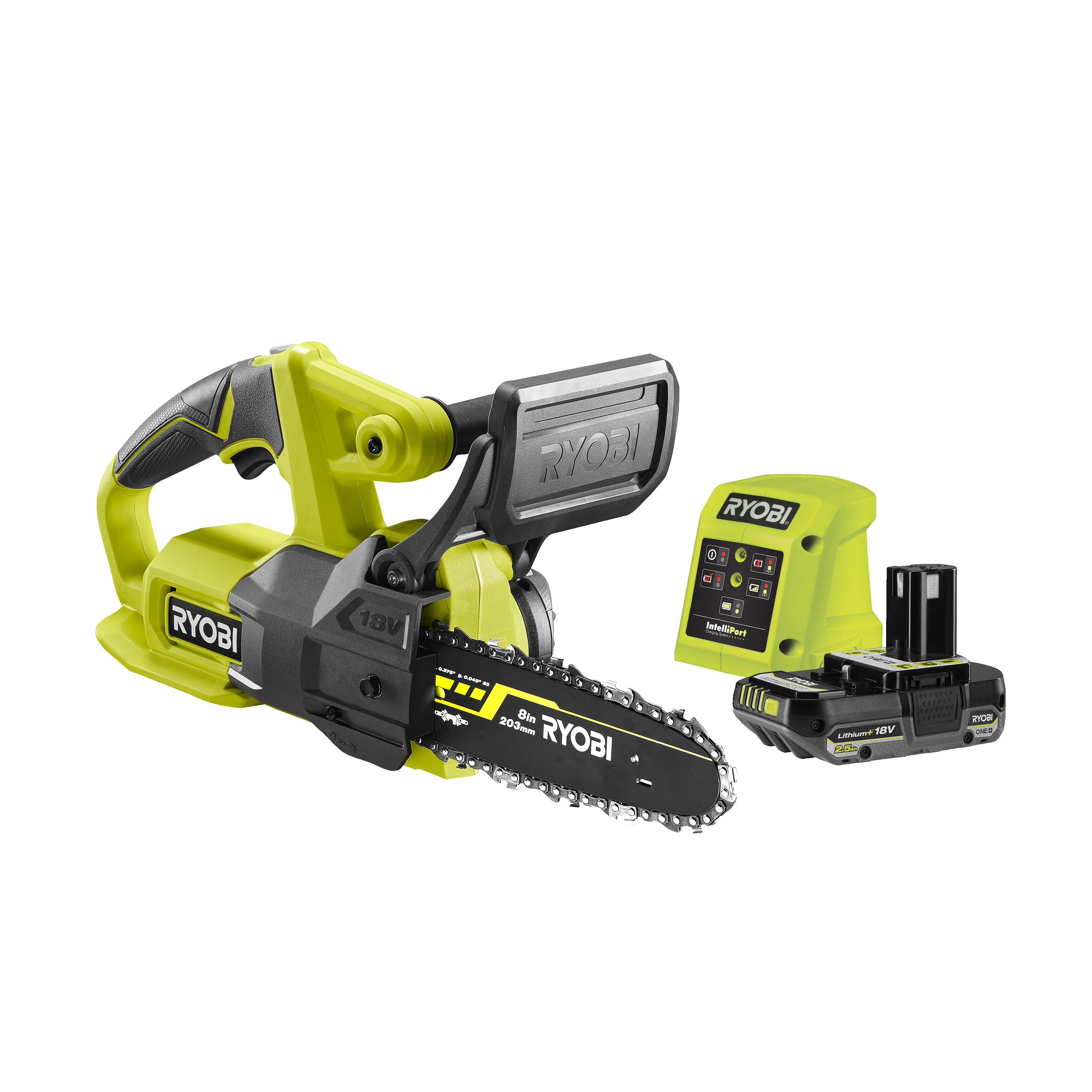 Ryobi RY18CS20A-125 18V Cordless Chainsaw 200mm