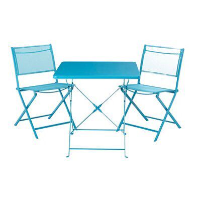 Saba Metal Dining Table | DIY at B&Q