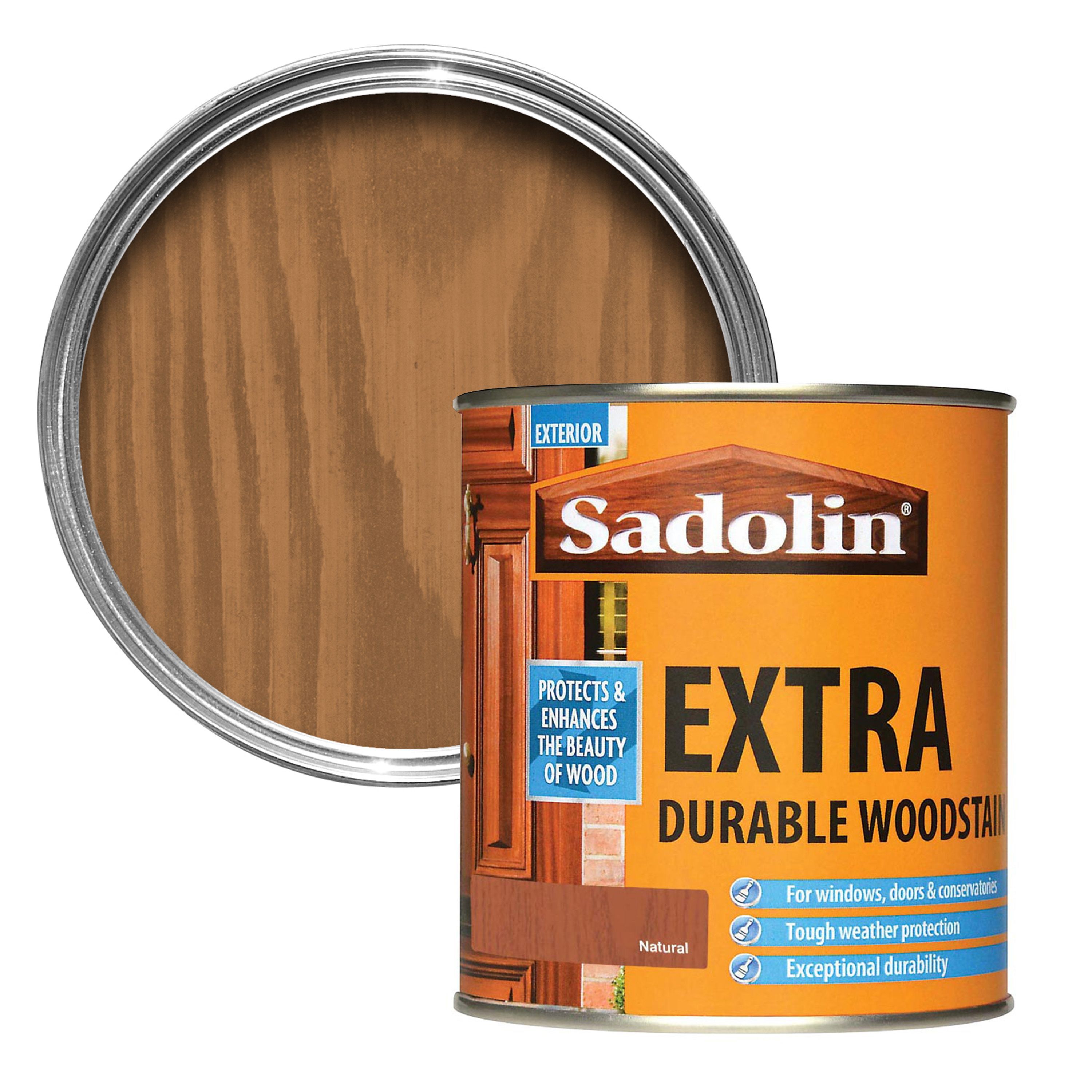 Sadolin Natural Conservatories, doors & windows Wood stain, 500ml | DIY ...