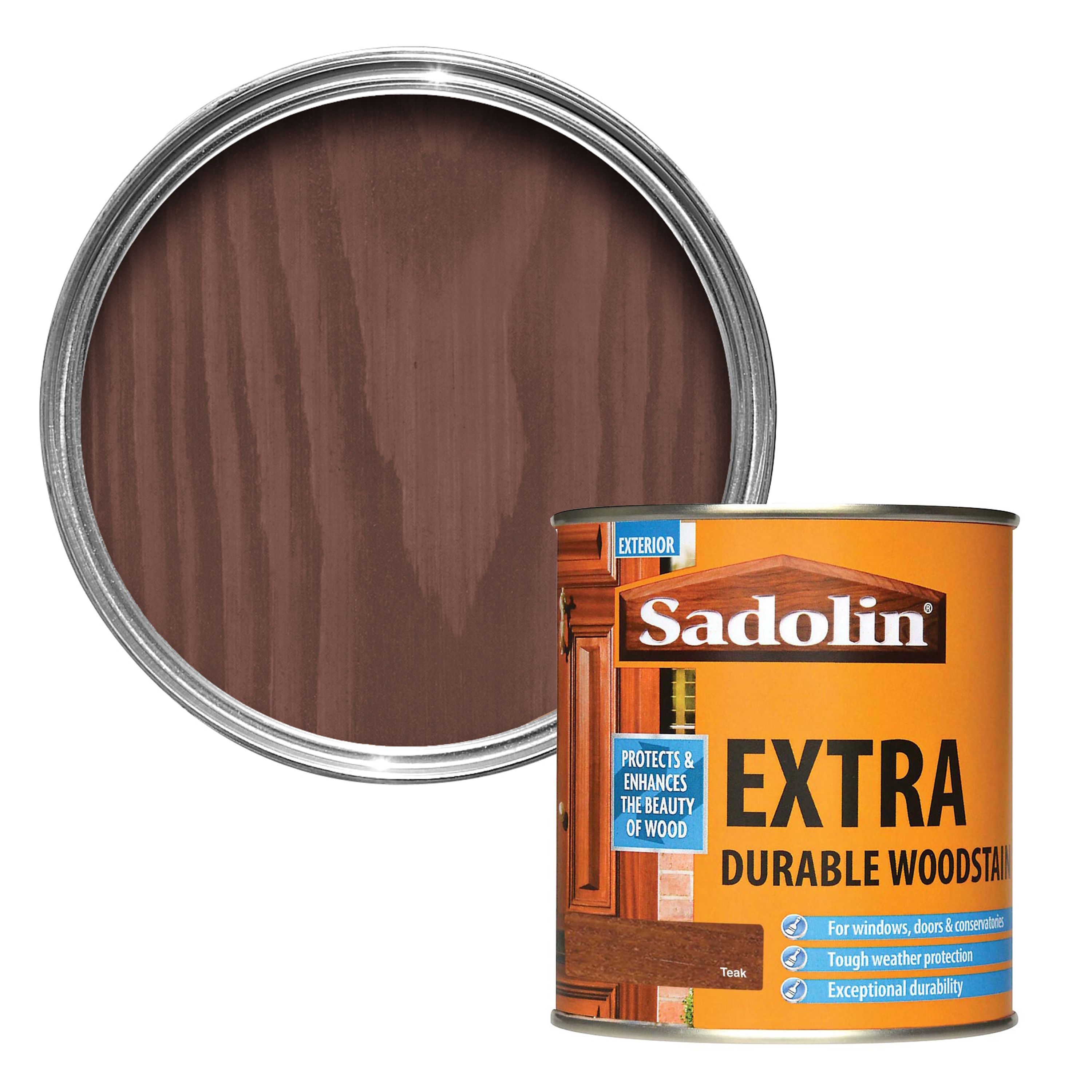 Sadolin Teak Conservatories, doors & windows Wood stain, 500ml