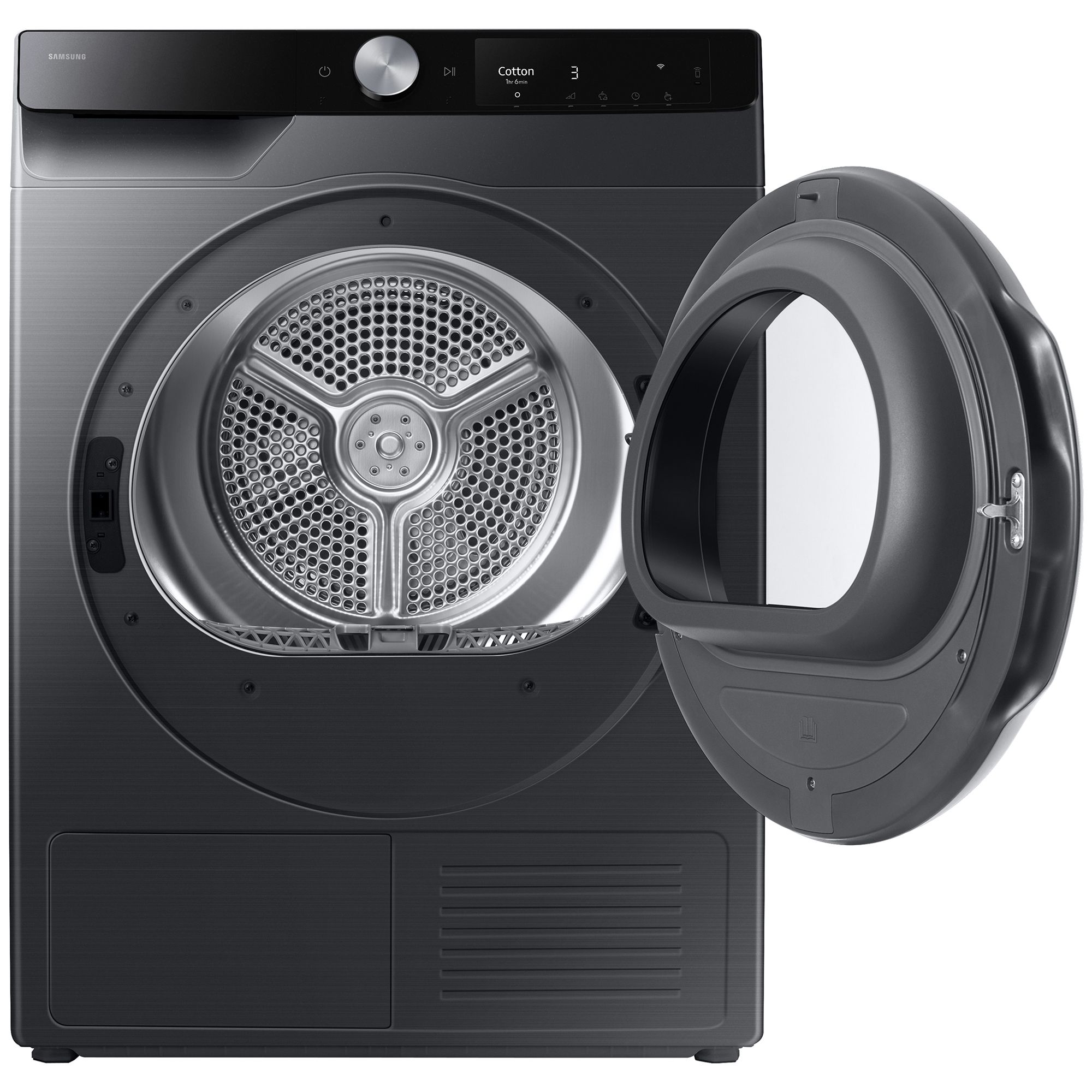 Samsung DV90T6240LB 9kg Freestanding Heat pump Tumble dryer - Black