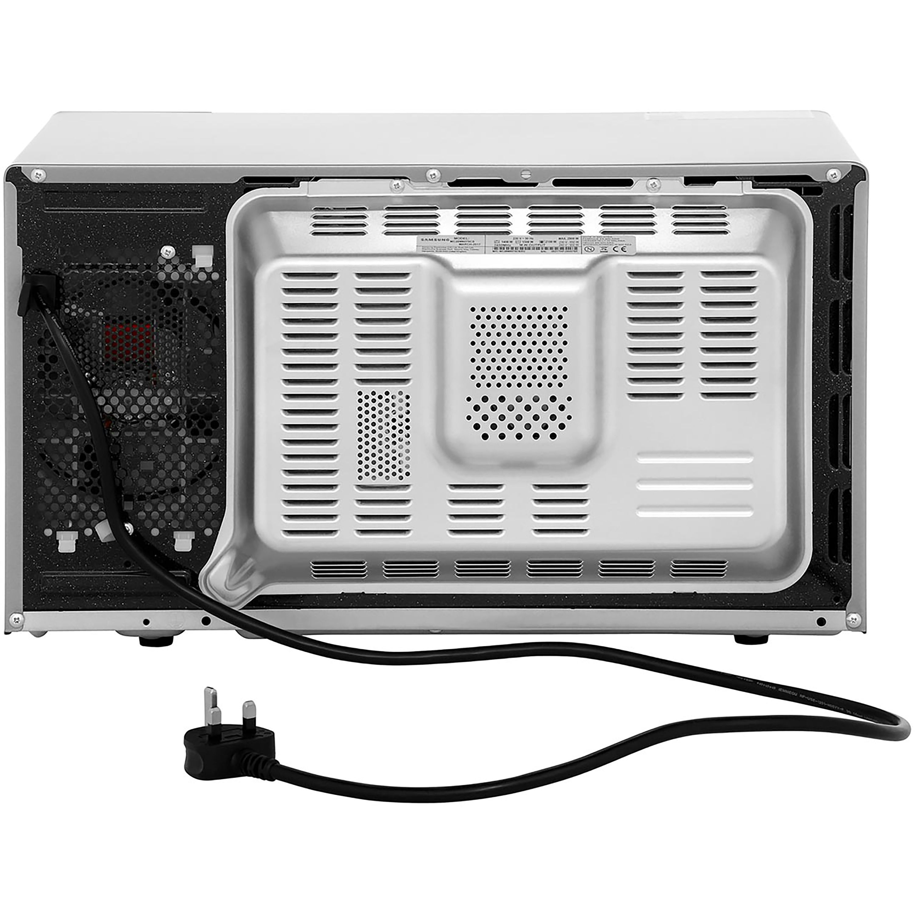 Samsung Easy View MC28M6075CS_SI 28L Freestanding Microwave - Silver effect