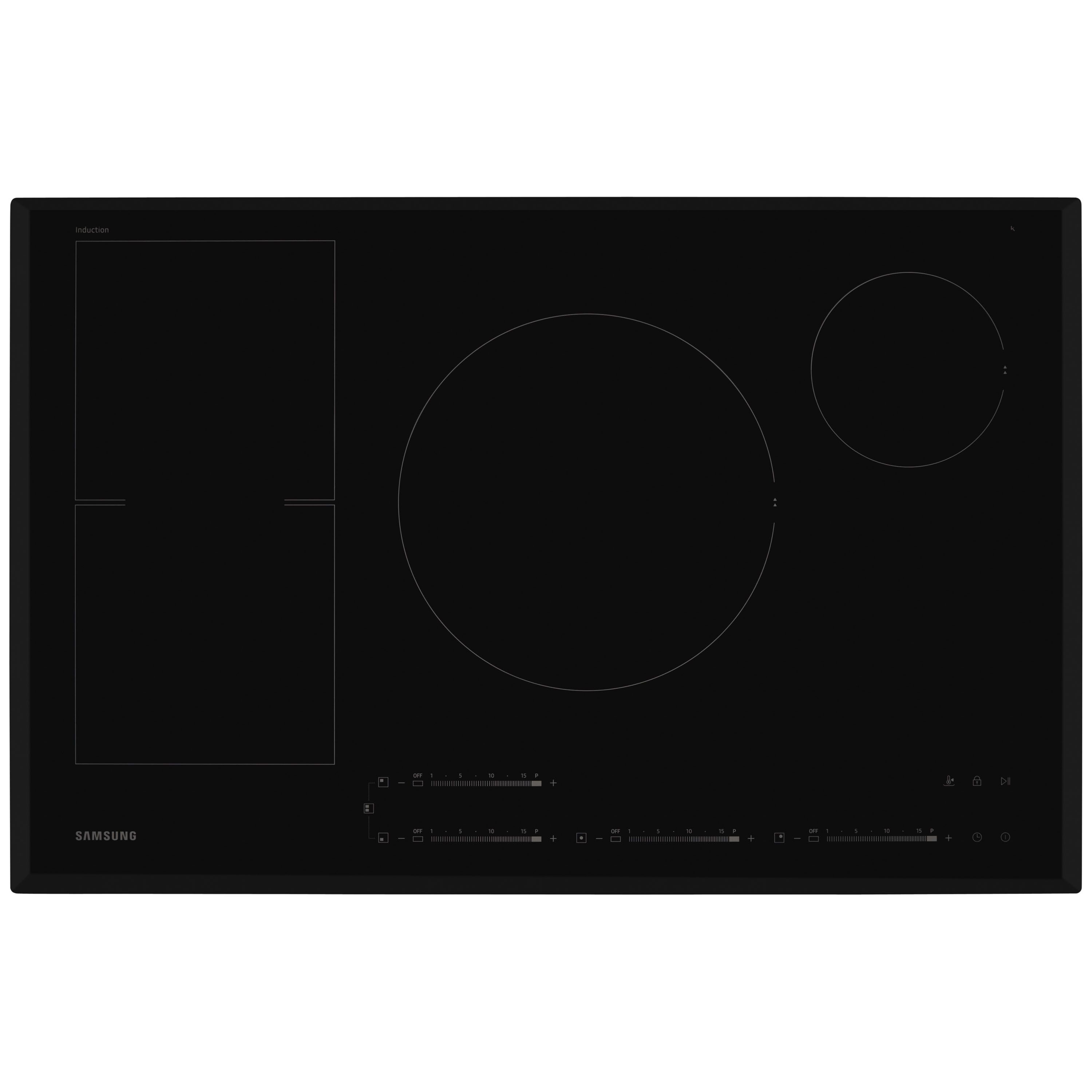 Samsung NZ84F7NC6AB_BK 80cm Electric Hob - Black