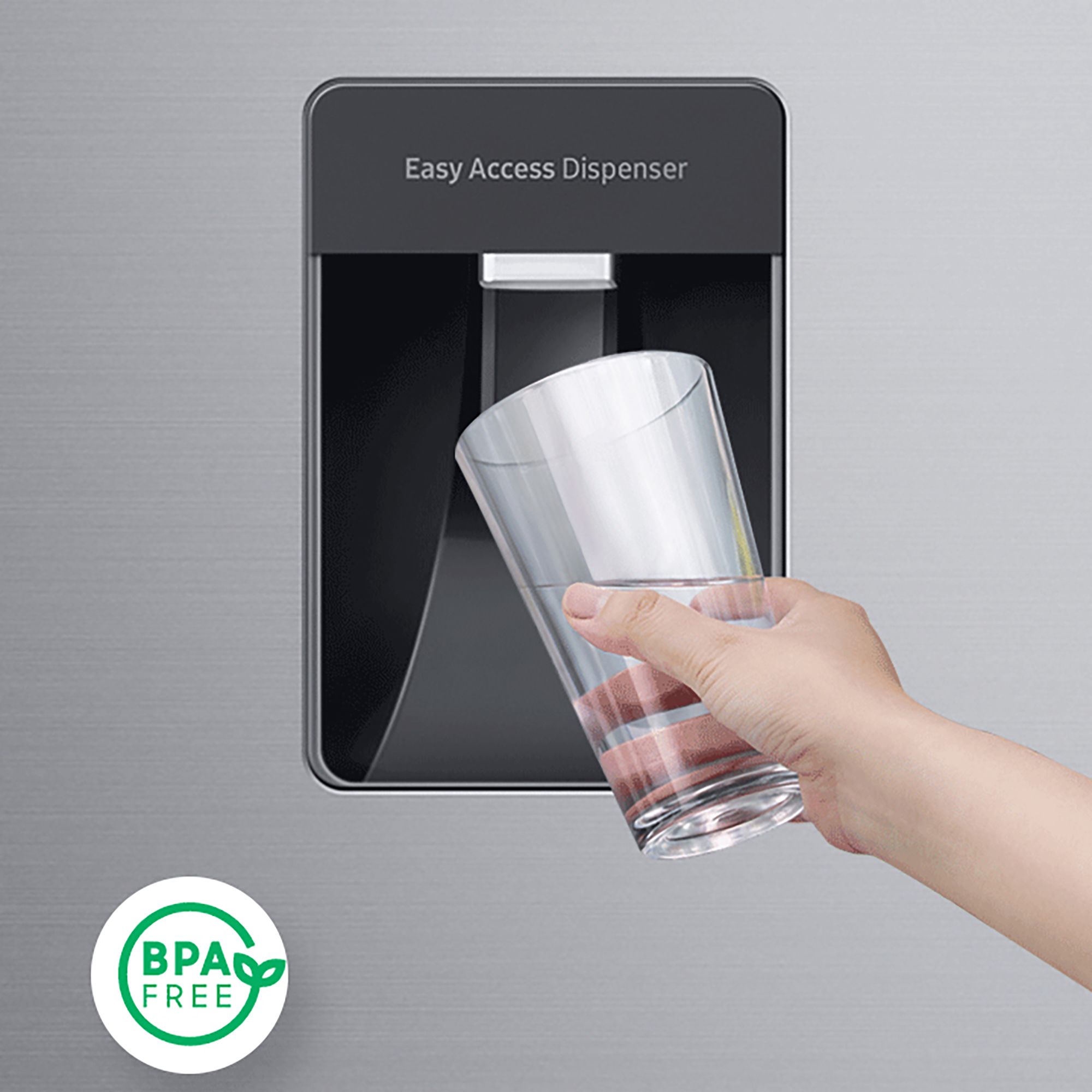 Samsung RF48A401EM9 70:30 American style Freestanding Automatic defrost ...