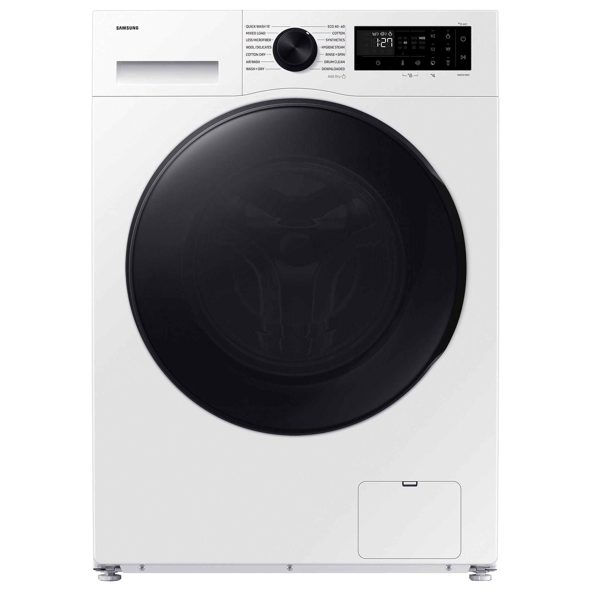 Samsung WD90DG5B15BEEU 9kg/9kg Freestanding Condenser Washer dryer - White