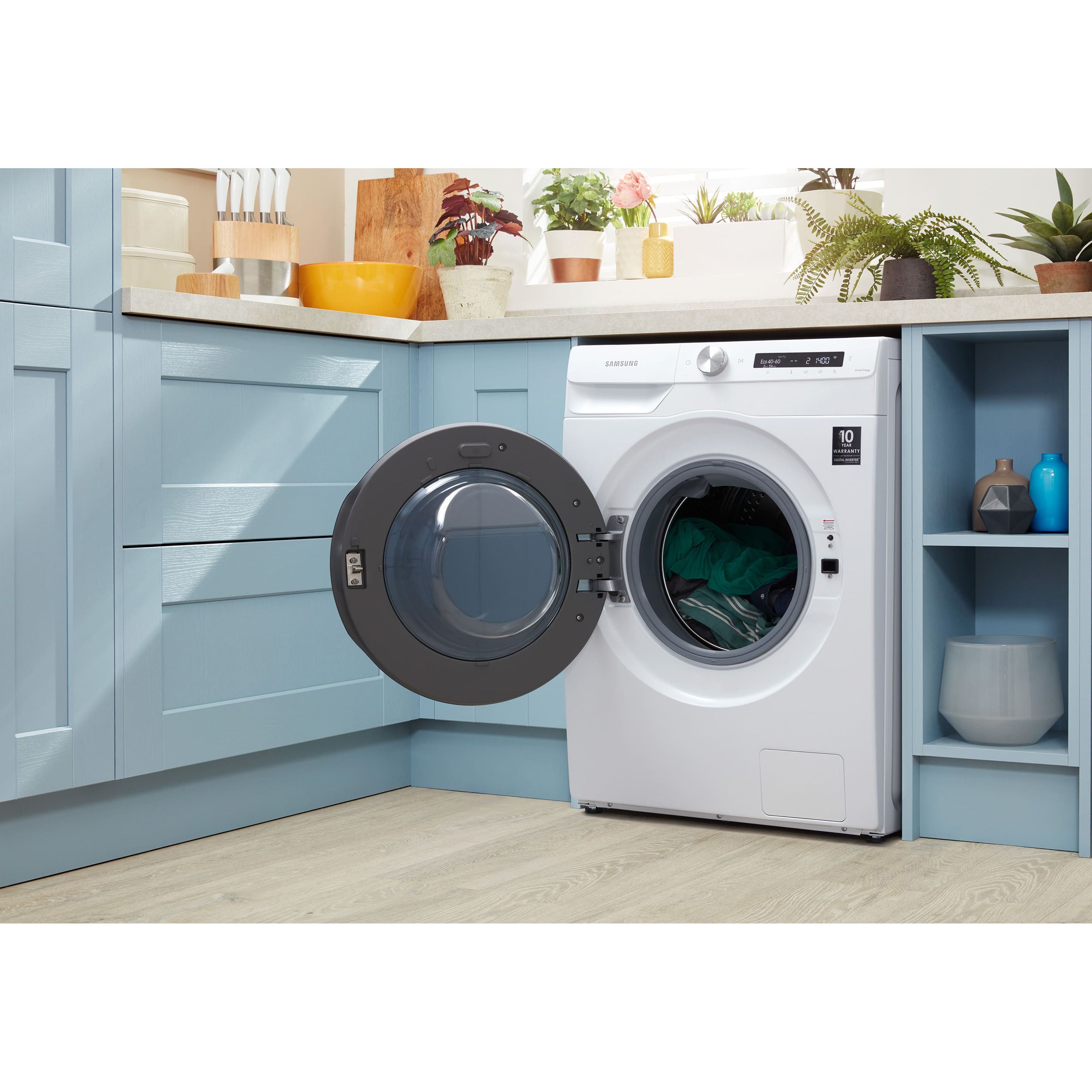 Samsung WD90T534DBW_WH 9kg/6kg Freestanding Condenser Washer dryer - White