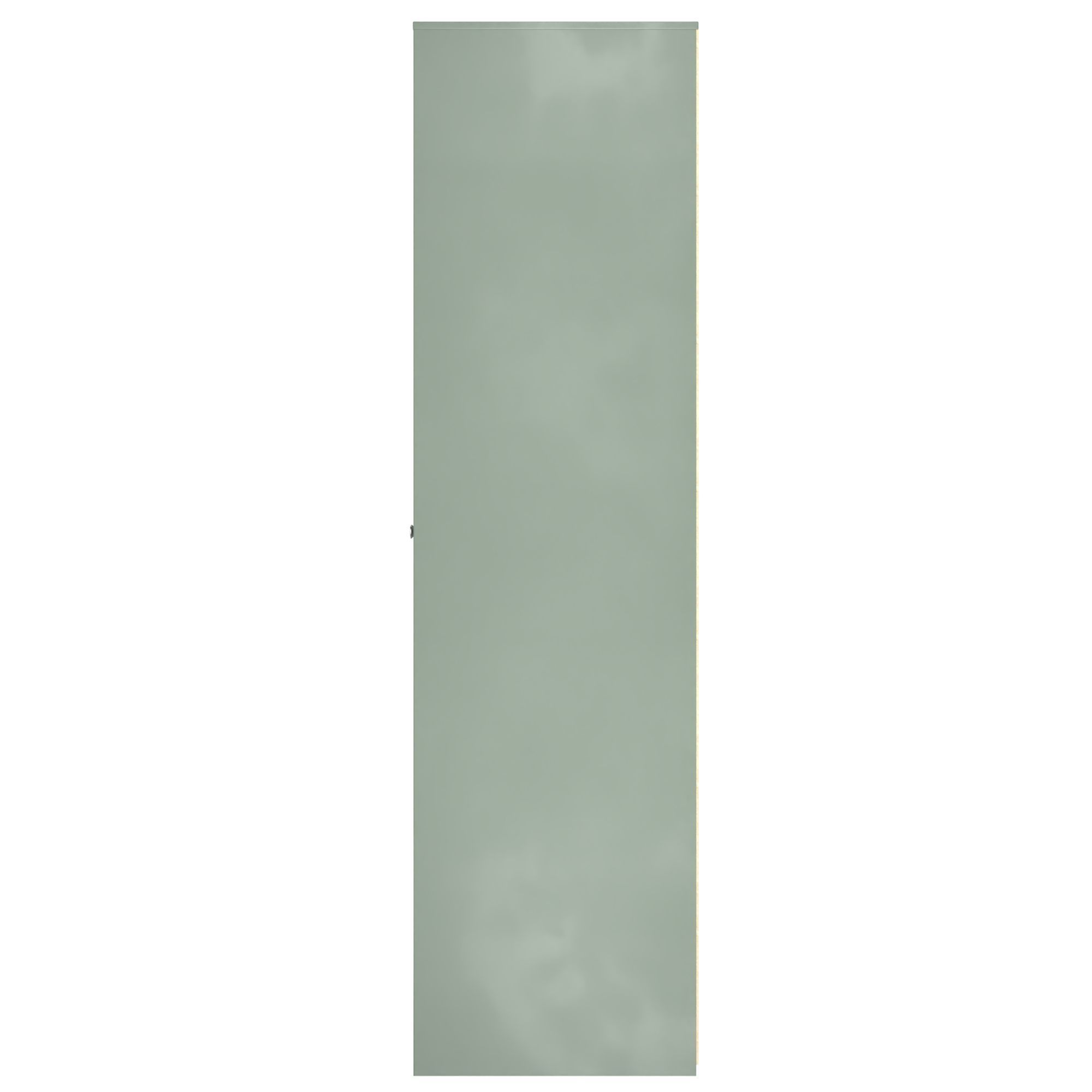 San Jose Ready assembled Contemporary Green Tall Triple Wardrobe With 1 ...