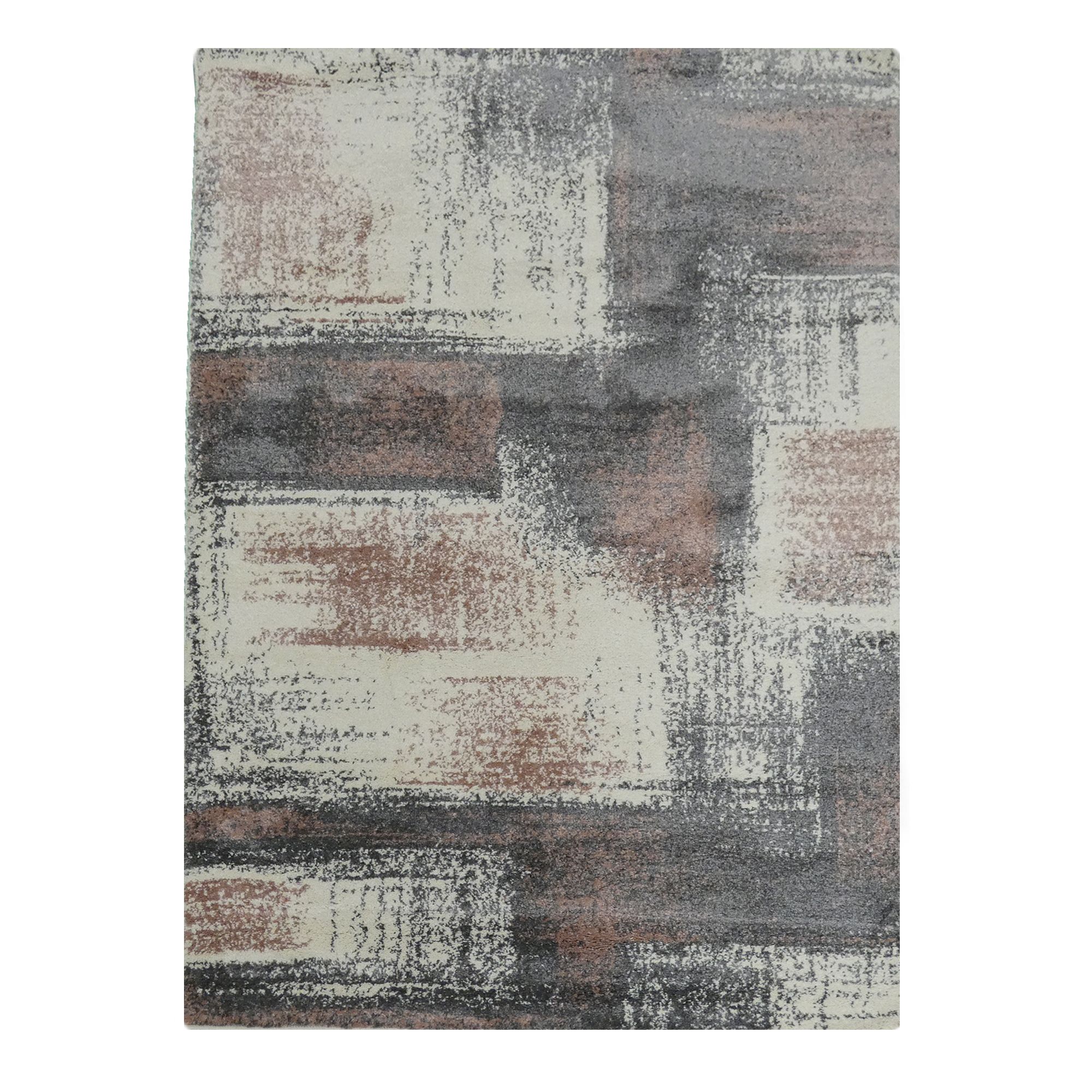 Sansa Multicolour Abstract Medium Rug, (L)170cm x (W)120cm | DIY at B&Q