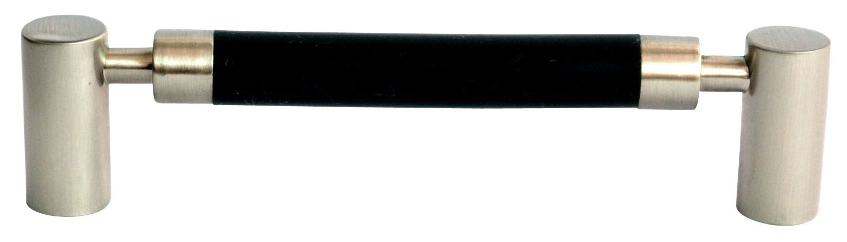 Satin Nickel effect Bar Furniture Handle (L)107mm | DIY at B&Q