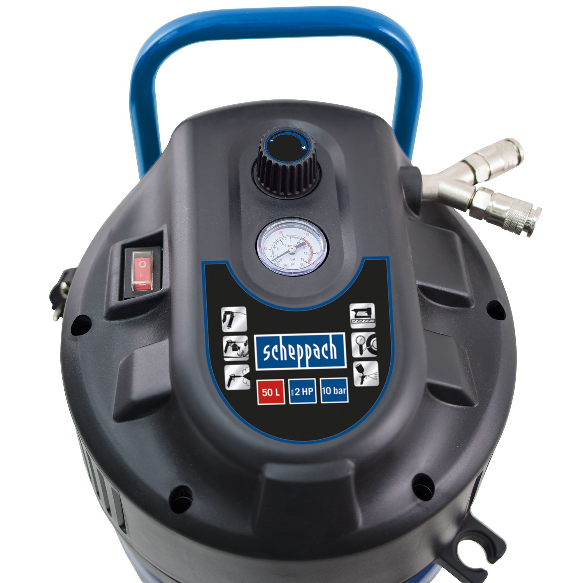 Scheppach 240V 50L Corded Compressor HC51V