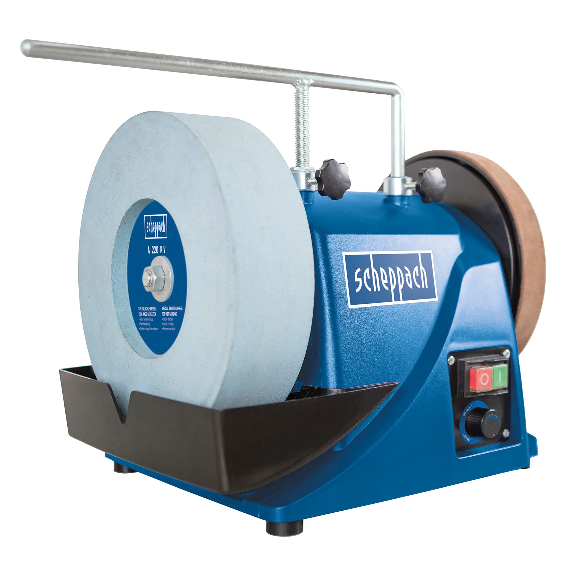 Scheppach Corded Whetstone sharpener 180W TIGER 3000VS | DIY at B&Q