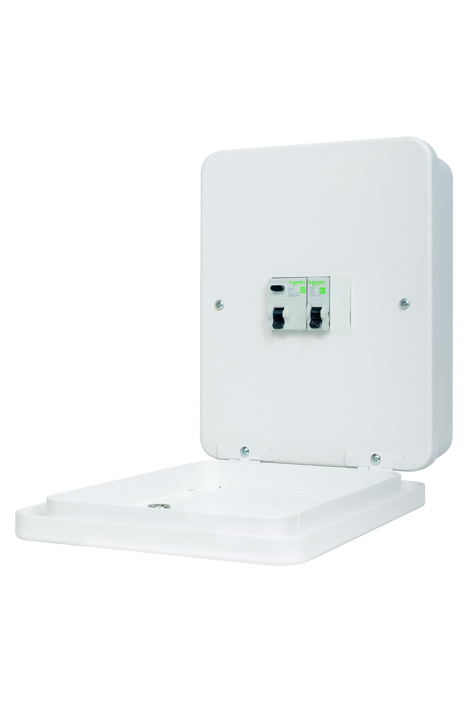 Schneider Electric 1-way Shower Consumer unit with 63A mains switch