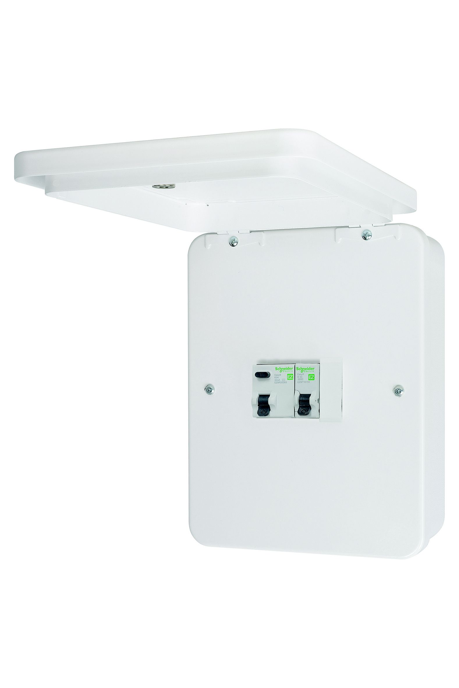 Schneider Electric 1-way Shower Consumer unit with 63A mains switch