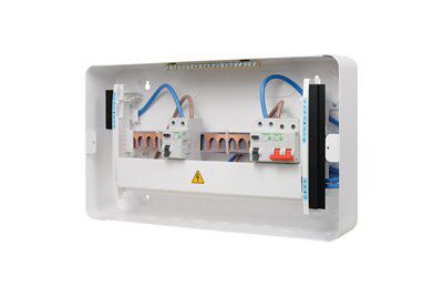 Schneider Electric 12-way Consumer unit with 100A main switch