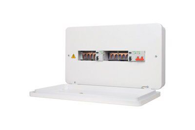 Schneider Electric 12-way Consumer unit with 100A main switch