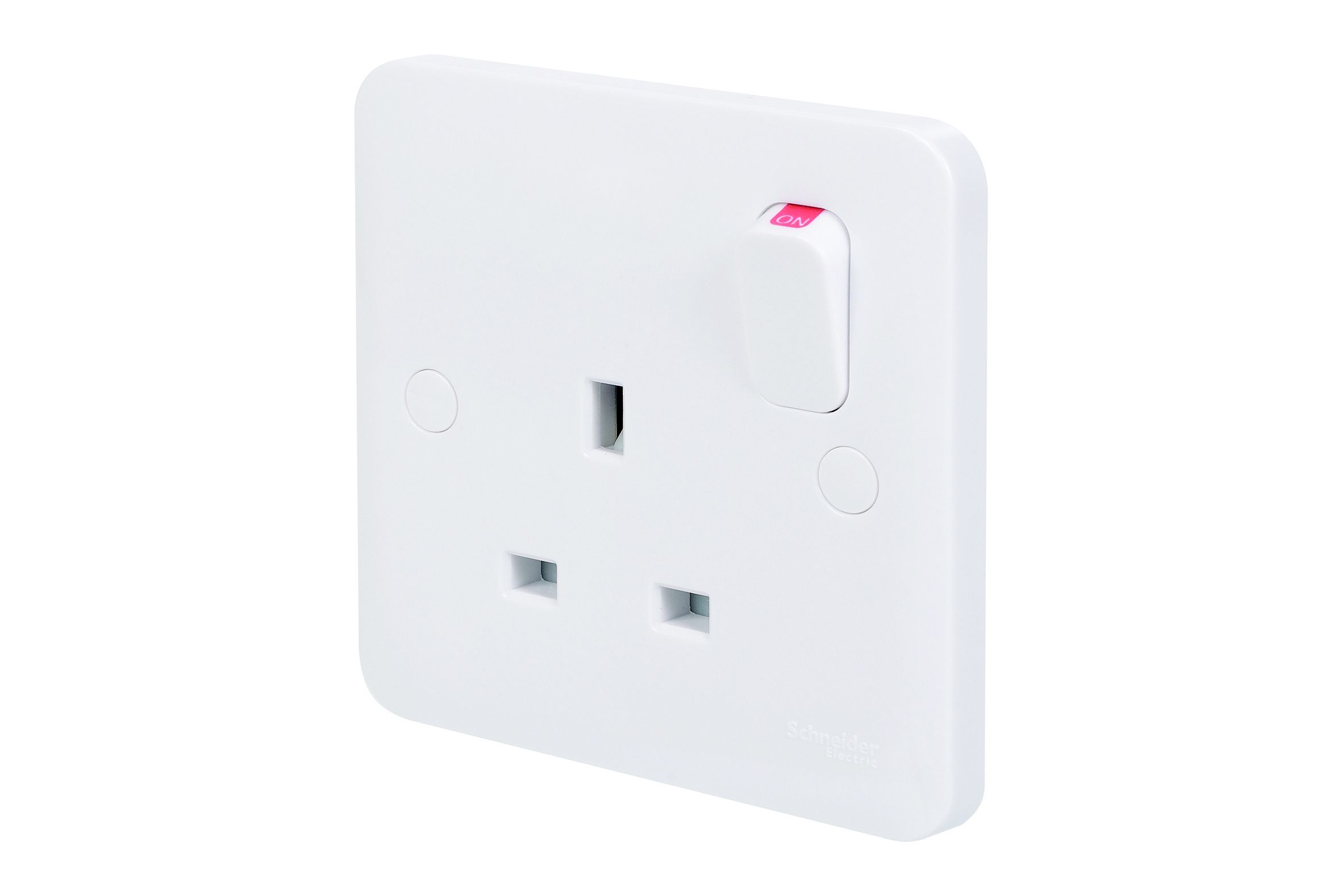 Schneider Electric 13A Switched Plug socket