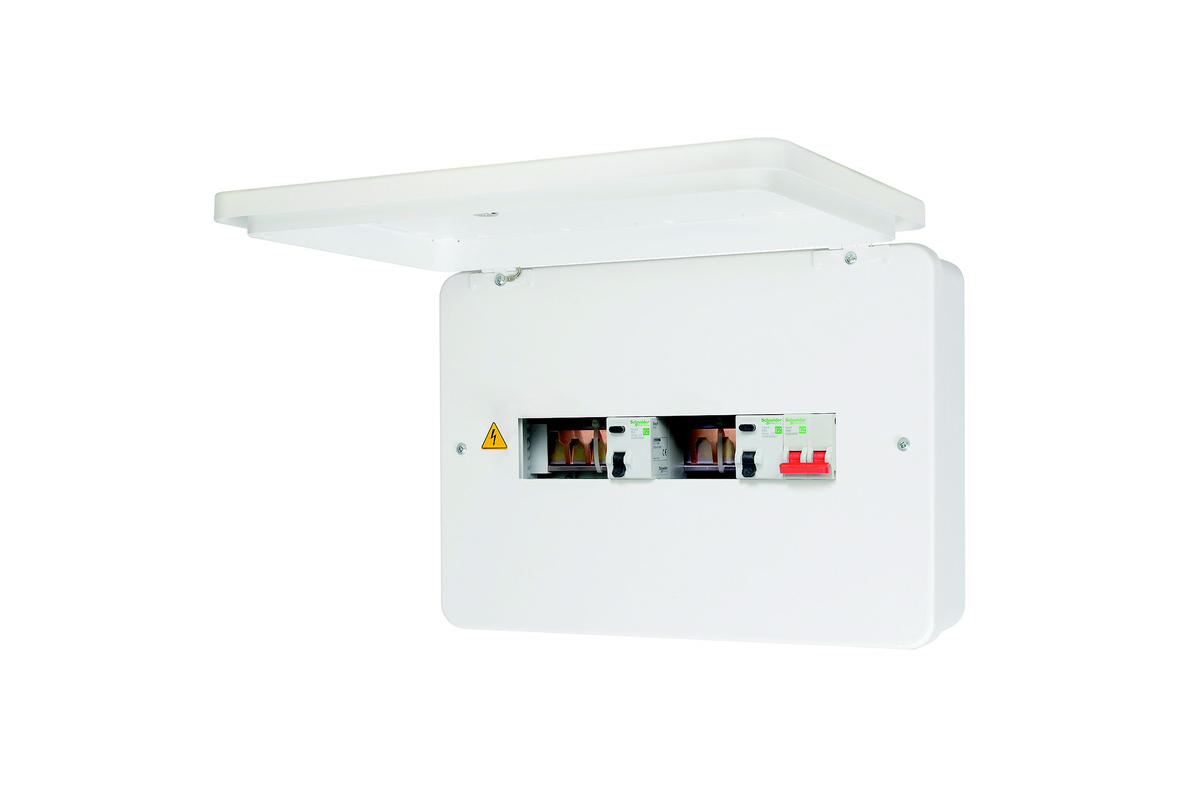 Schneider Electric 8-way Consumer unit with 100A main switch