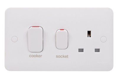Schneider Electric Cooker switch & socket