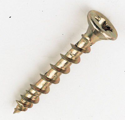 Screw-Tite PZ Double-countersunk Yellow-passivated Hardened steel ...