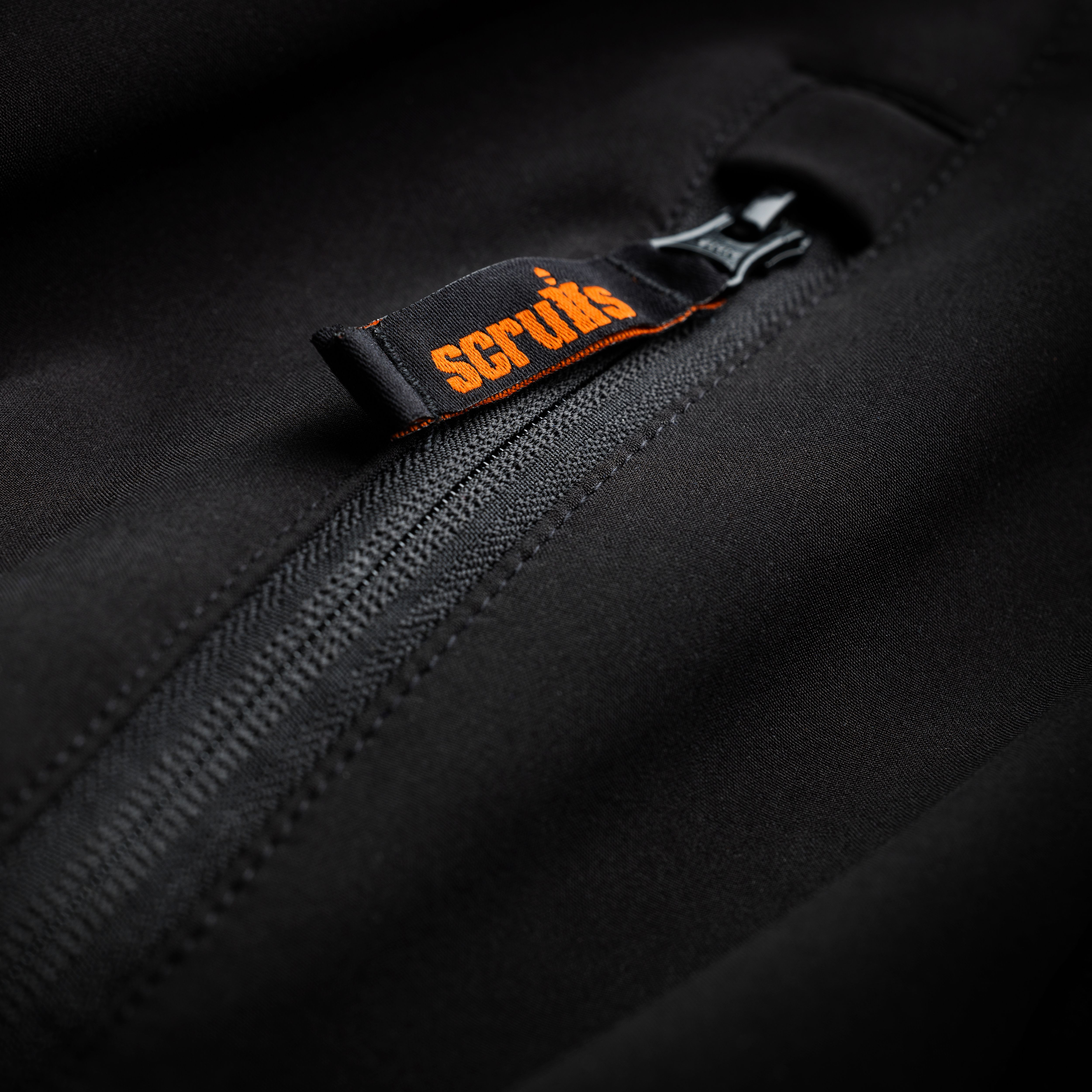 Scruffs Worker Black Men's Softshell jacket, Medium