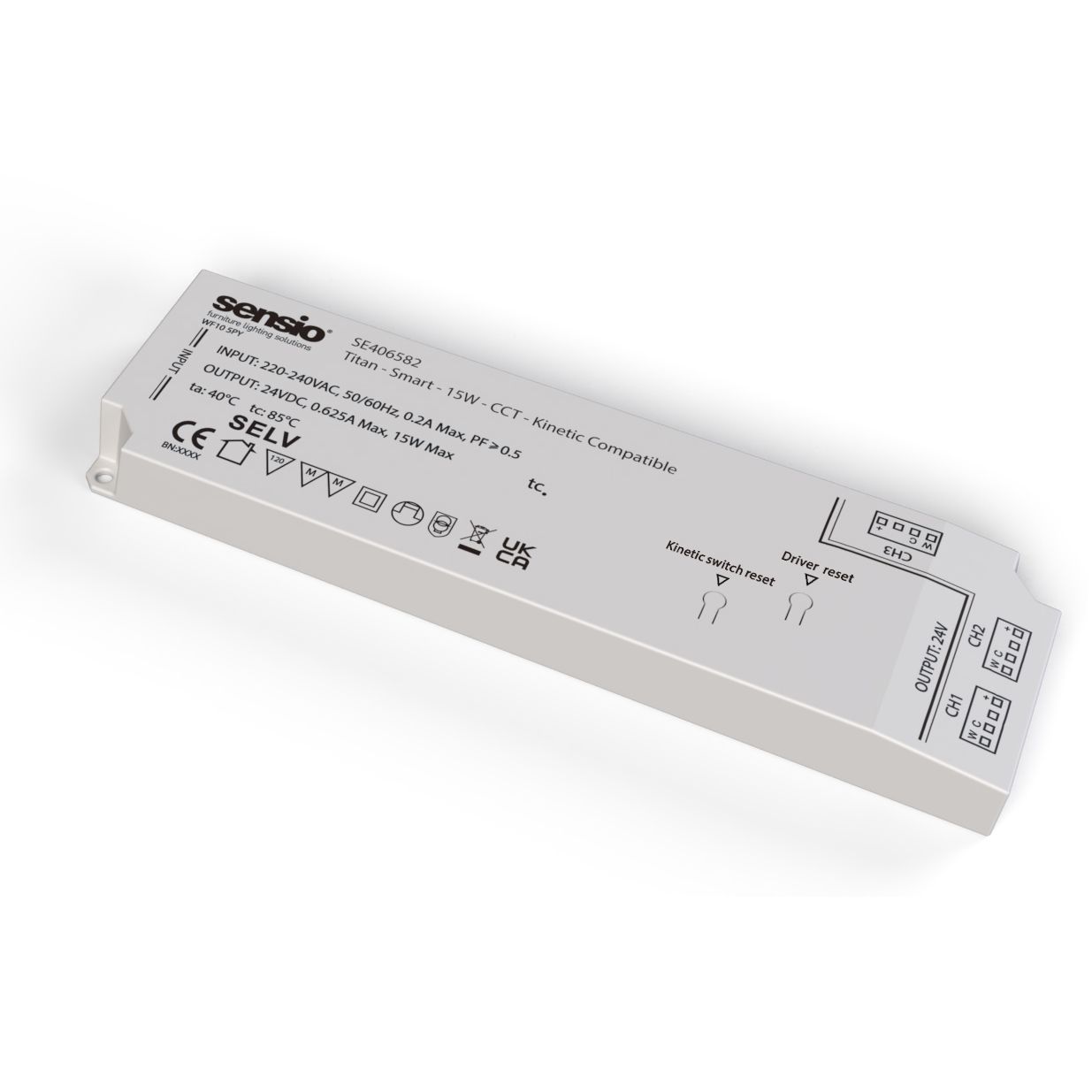 Sensio Titan 24V LED driver 24V/15W | DIY at B&Q