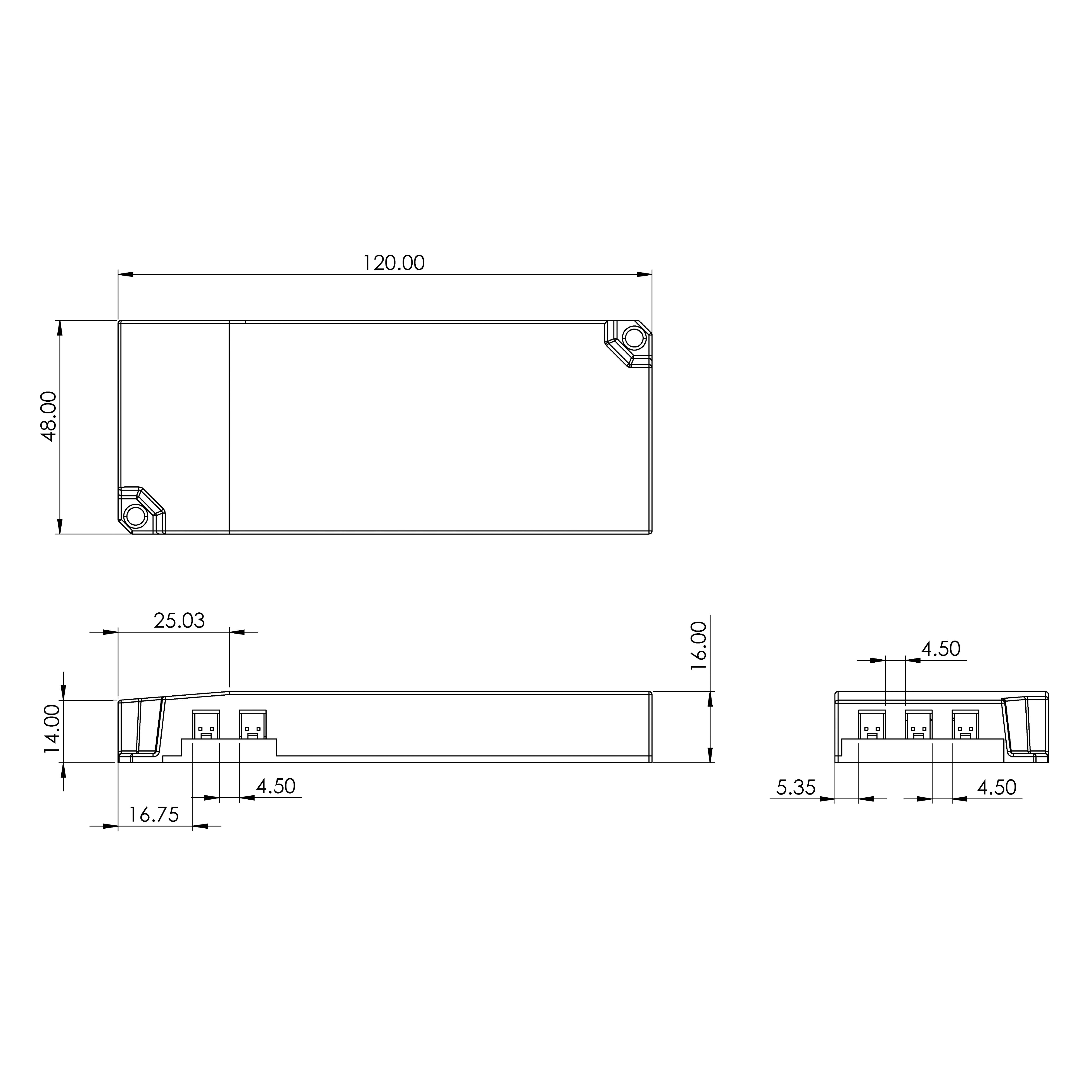 Sensio Titan Grey Mains fed LED driver 24V/15W