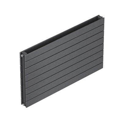 Seren Égalrad Gun metal Type 21 Panel Radiator, (W)1200mm x (H)578mm ...