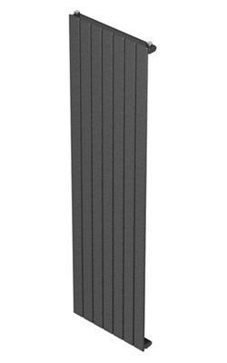 Seren Égalrad Gun metal Vertical Designer Radiator, (W)505mm x (H ...