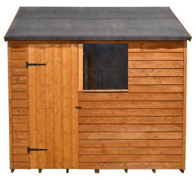 SHED OVERLAP 8BI6 REVERSE ROOF H