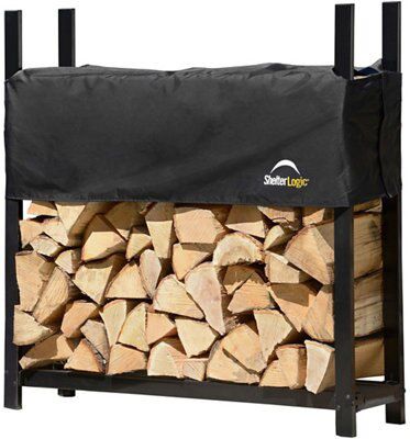 Shelterlogic Metal Flat Log store