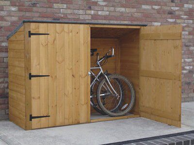 Shire Wooden Bike store | DIY at B&Q