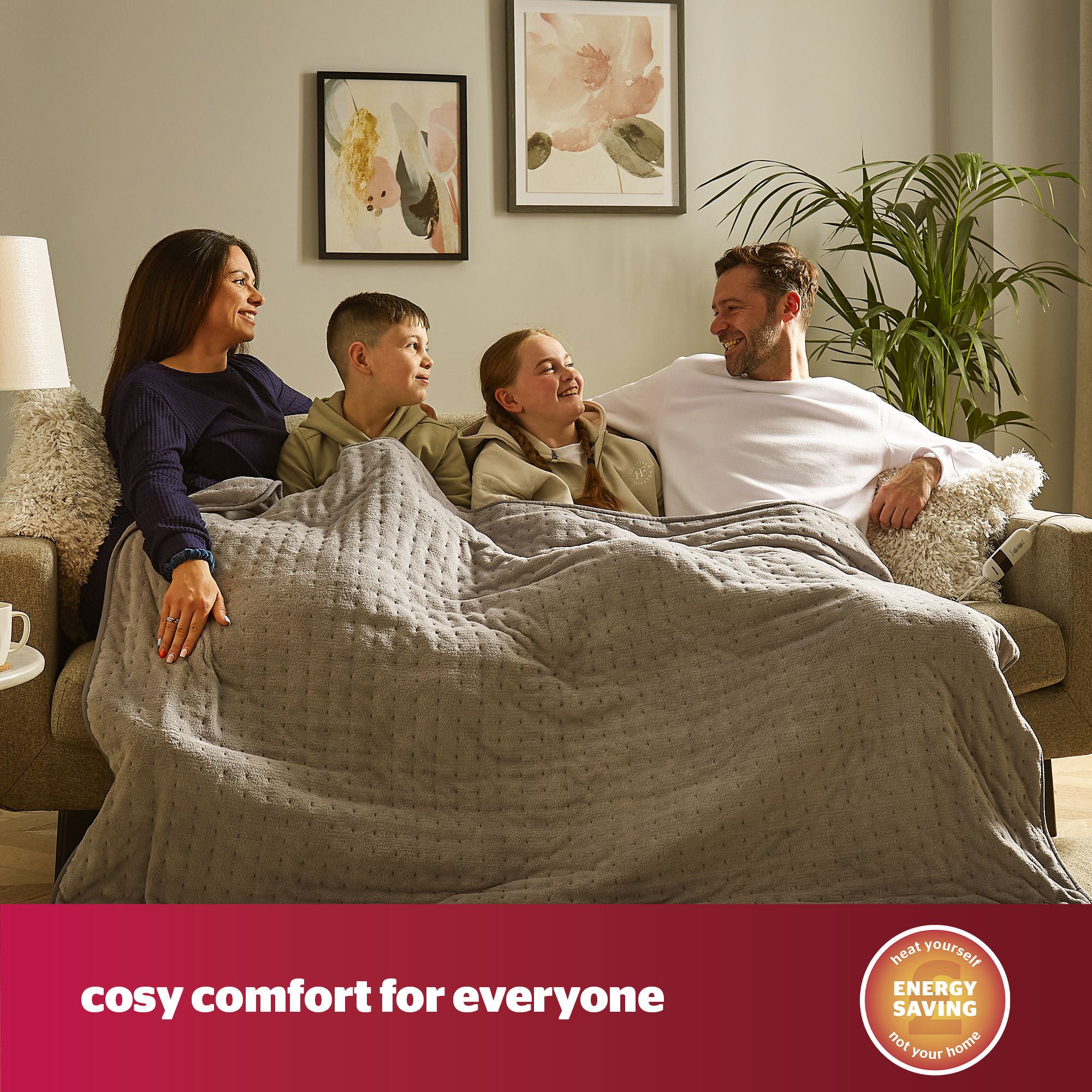 Silentnight Luxury Standard Heated throw