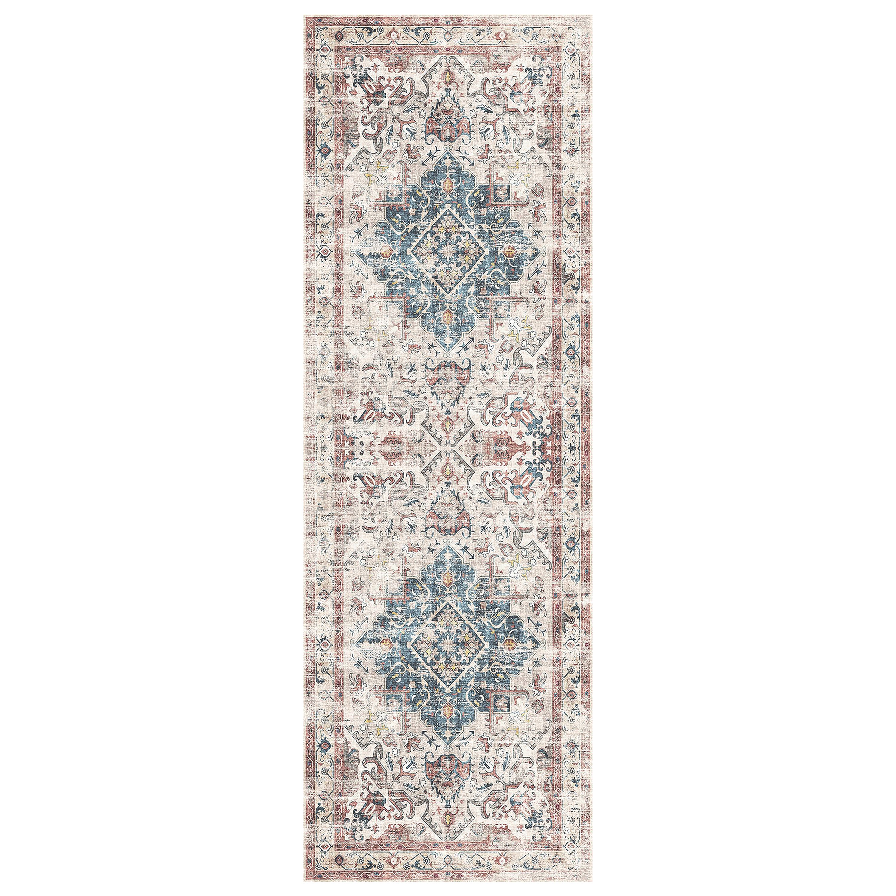 Silk Road Multi Buram Medium Runner 180cmx60cm | DIY at B&Q