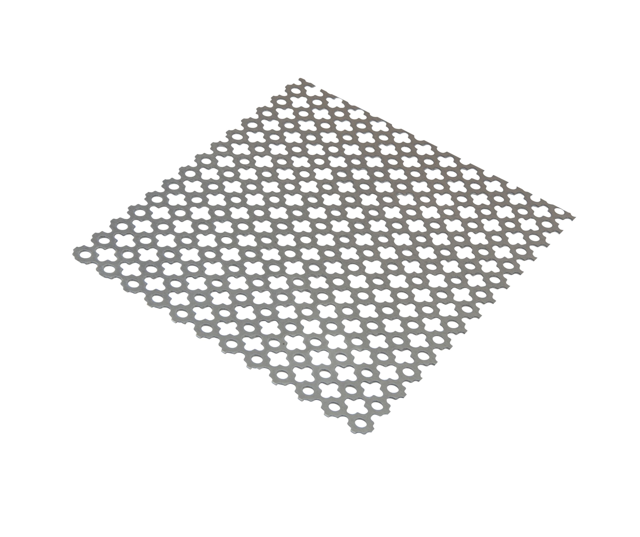 Silver effect Steel Sheet, (H)1000mm (W)500mm (T)1mm 2180g