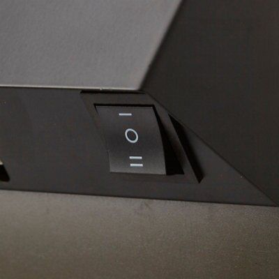 Silver Electric Fire NDY-19CLI