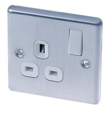 Silver Socket | DIY at B&Q