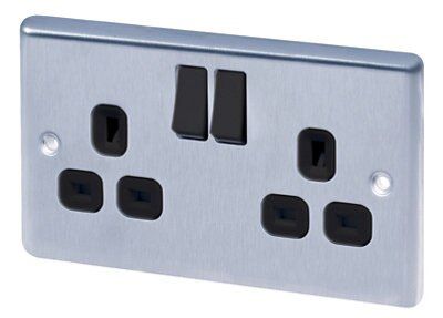 Silver Socket | DIY at B&Q