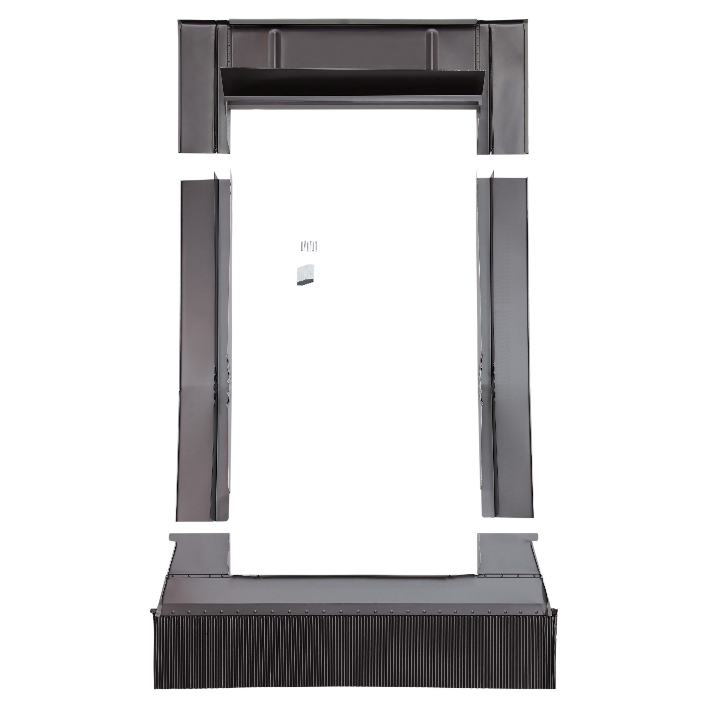 Site Anthracite Aluminium Tile Flashing | DIY at B&Q