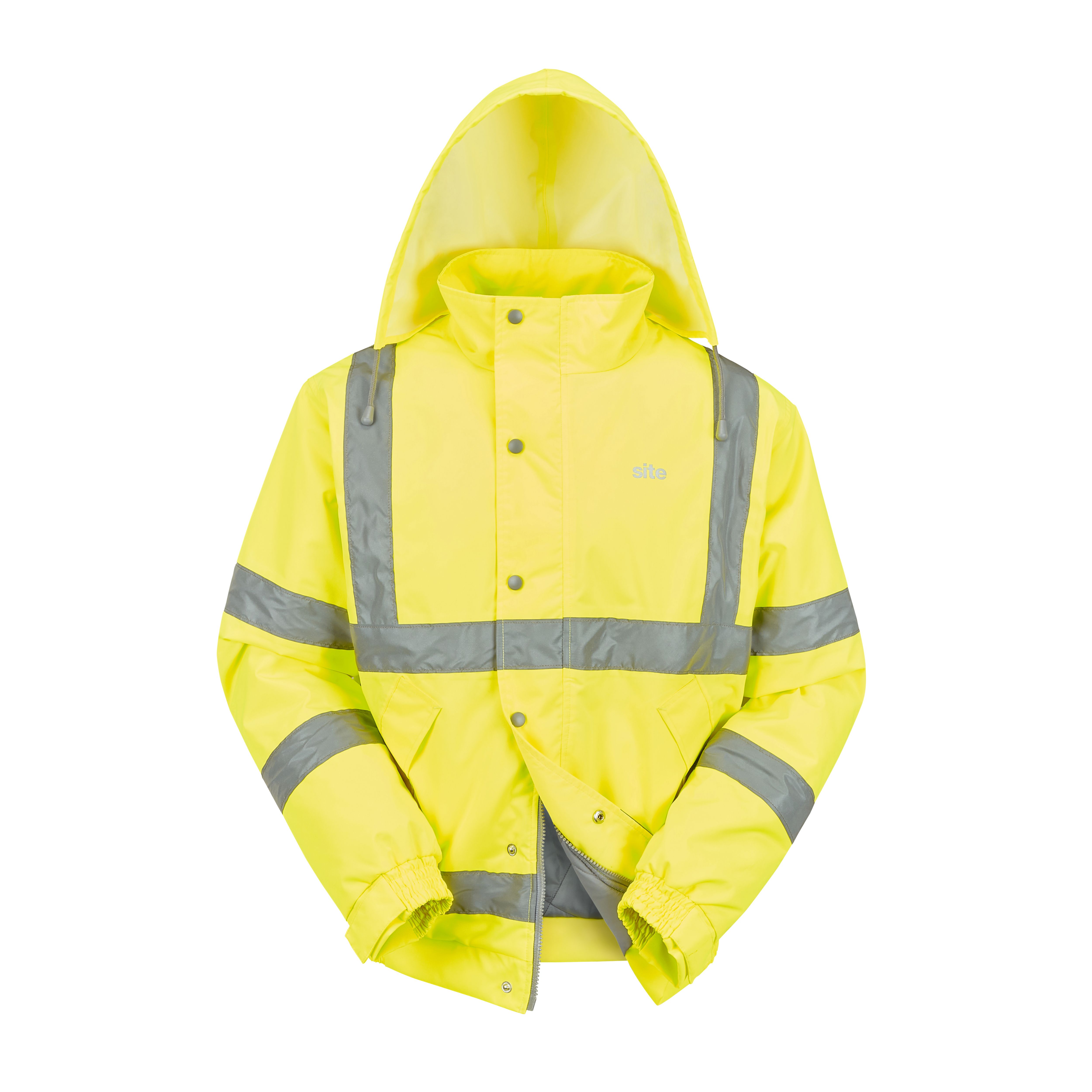 Site Battell Yellow Pilot jacket Large | DIY at B&Q