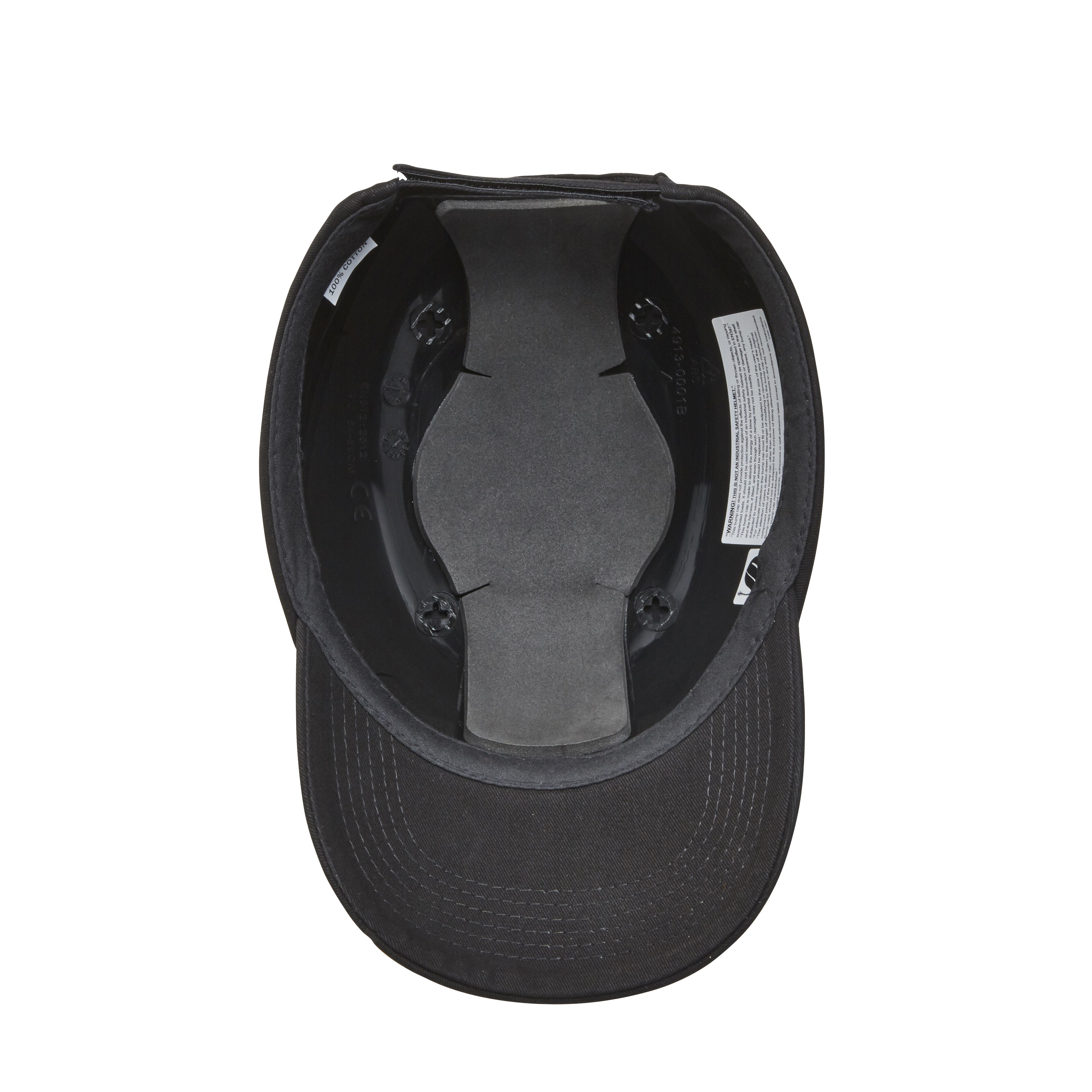 Site Black Ventilated Bump cap One size