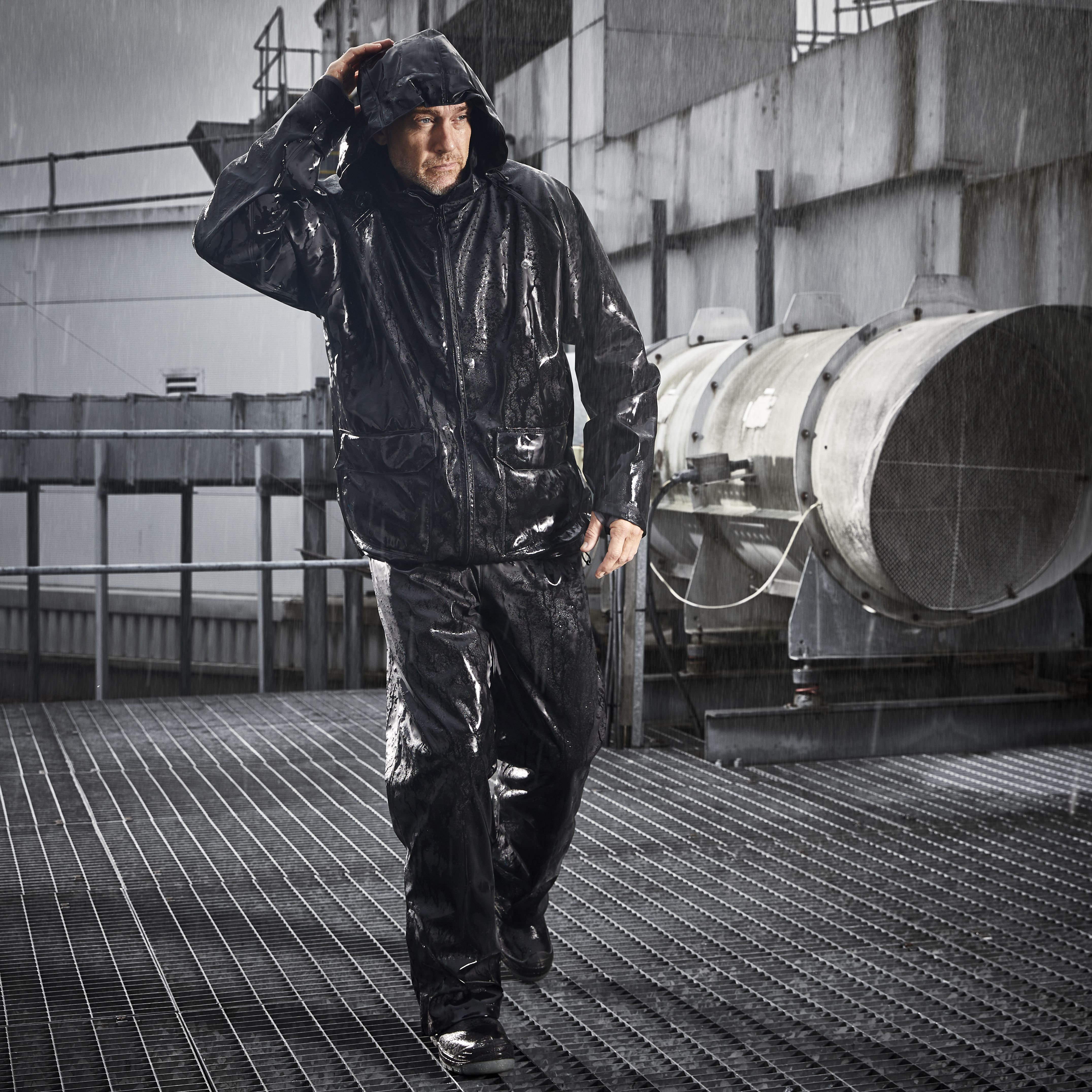 Site Cenote Black Waterproof jacket Large