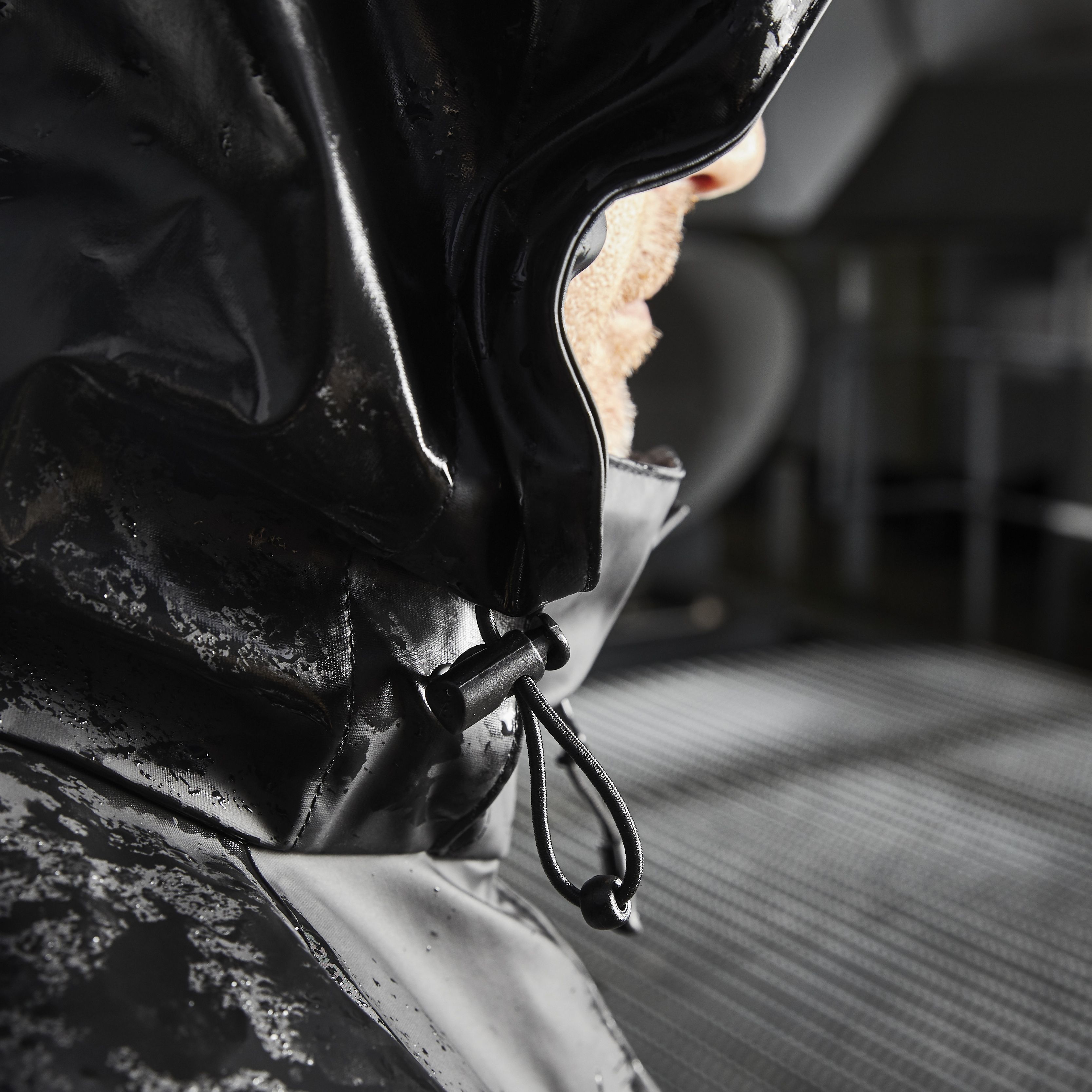 Site Cenote Black Waterproof jacket Large