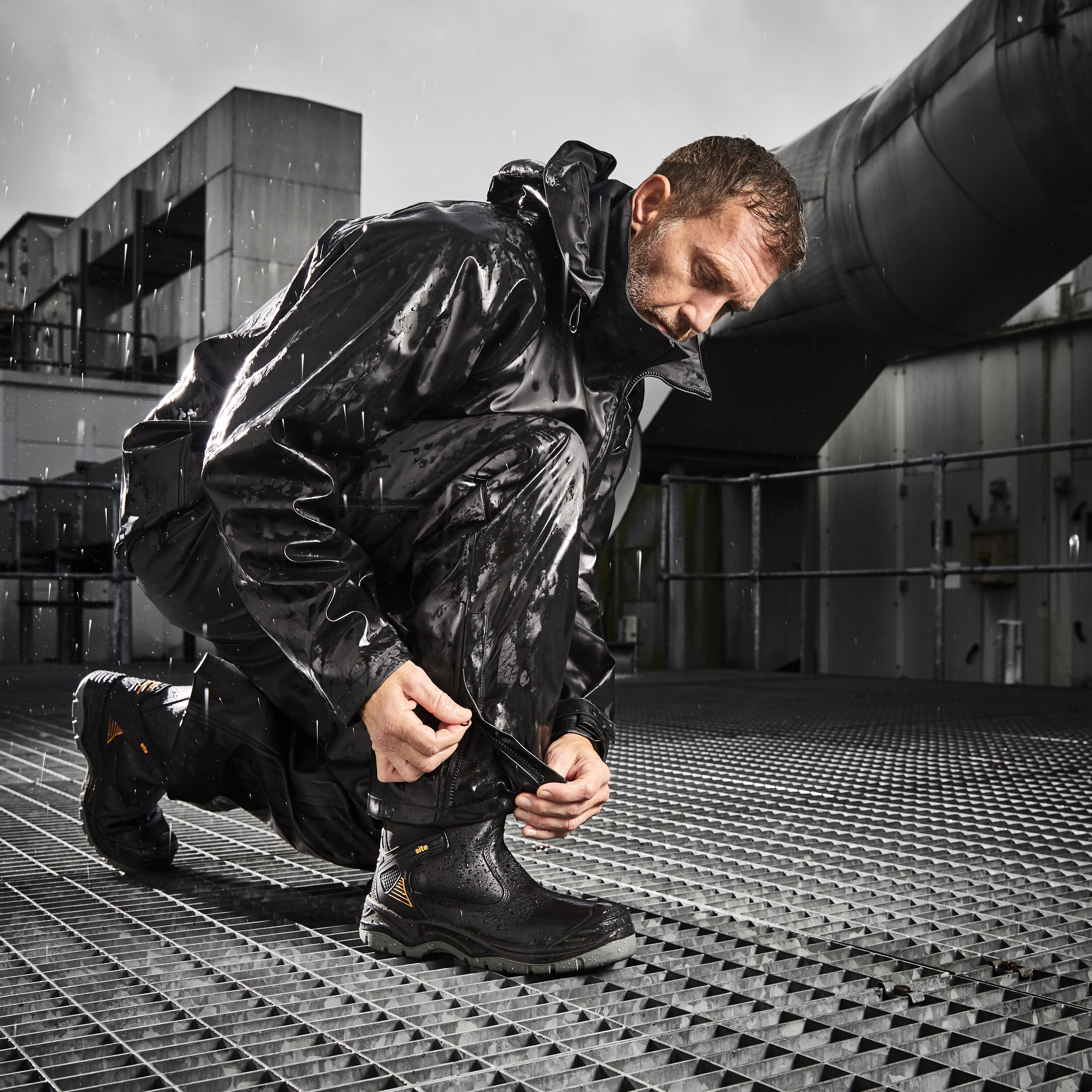 Site Cenote Black Waterproof jacket X Large