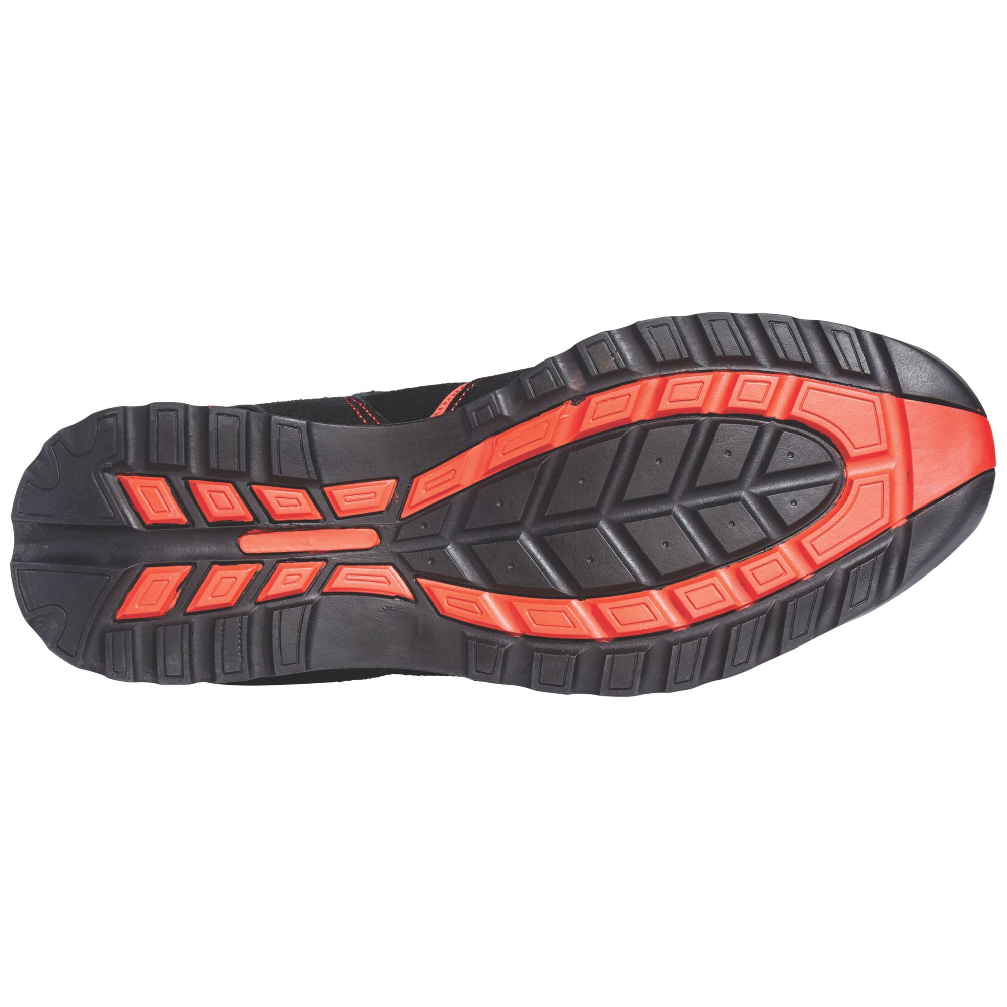 Site Coltan Black & Red Safety trainers, Size 7 | DIY at B&Q