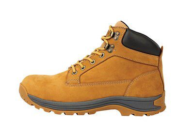 Site Milestone Wheat Safety boots, Size 11