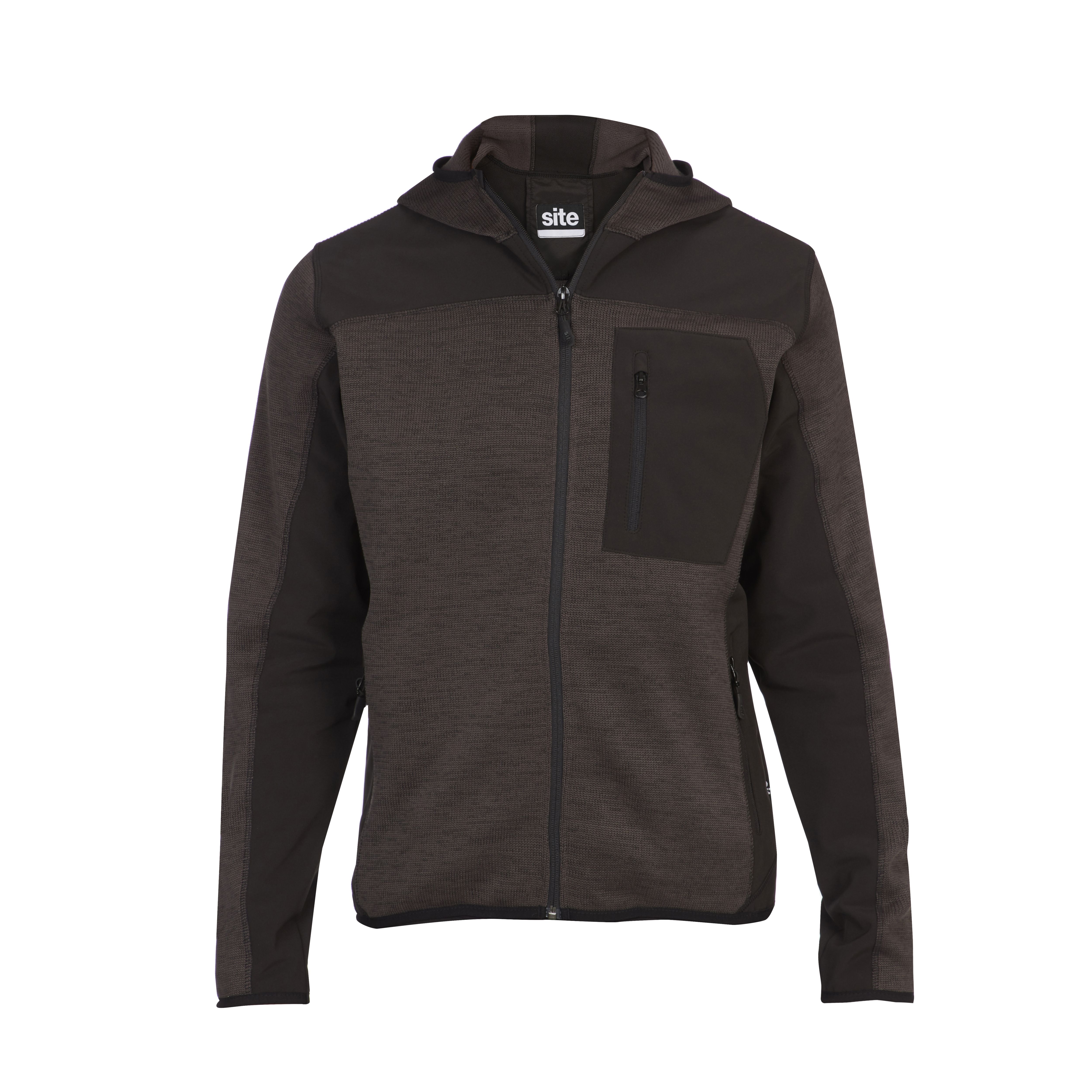 Site Rowan Grey Men's Jacket, Large | DIY at B&Q