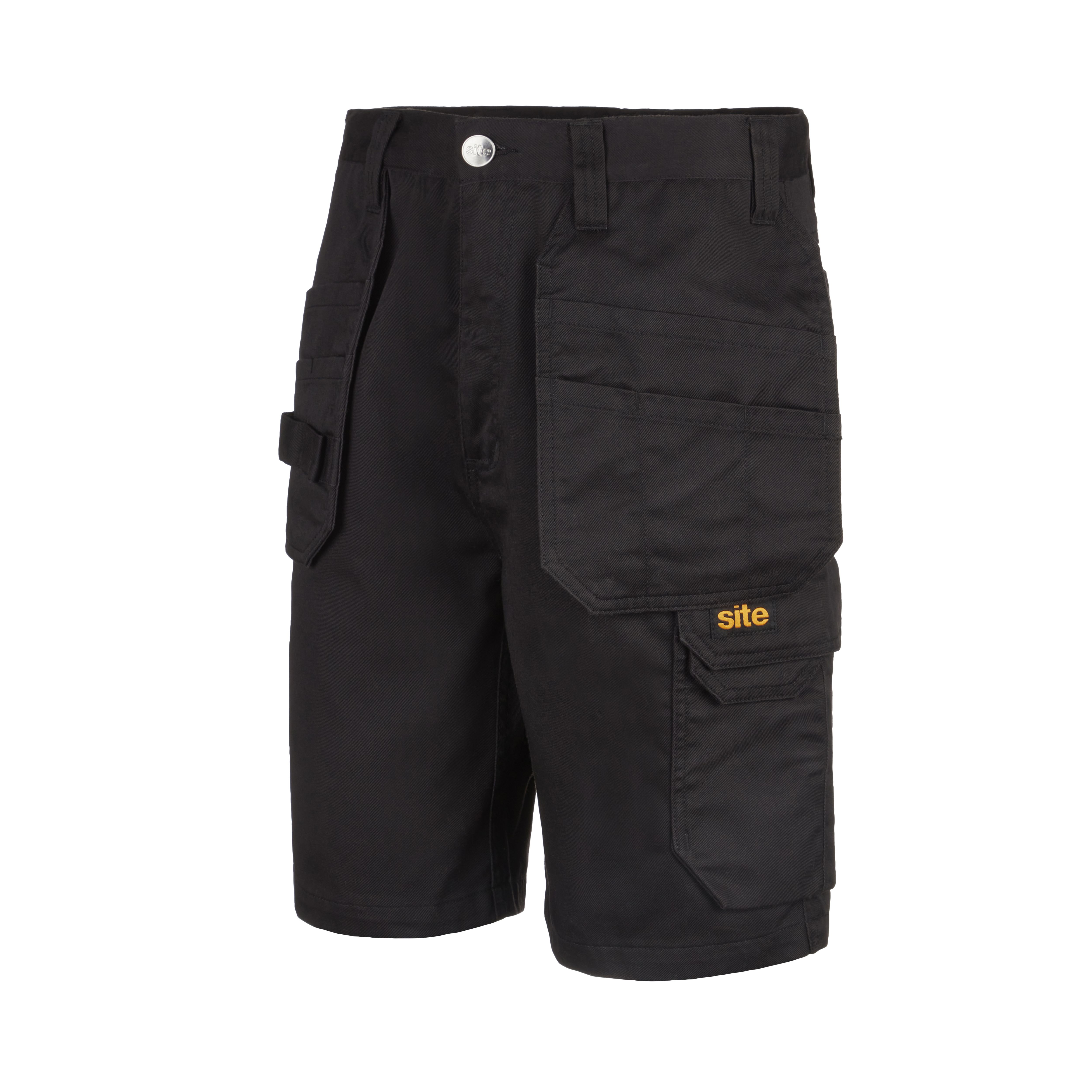 Site Sember Black Men's Shorts W34"