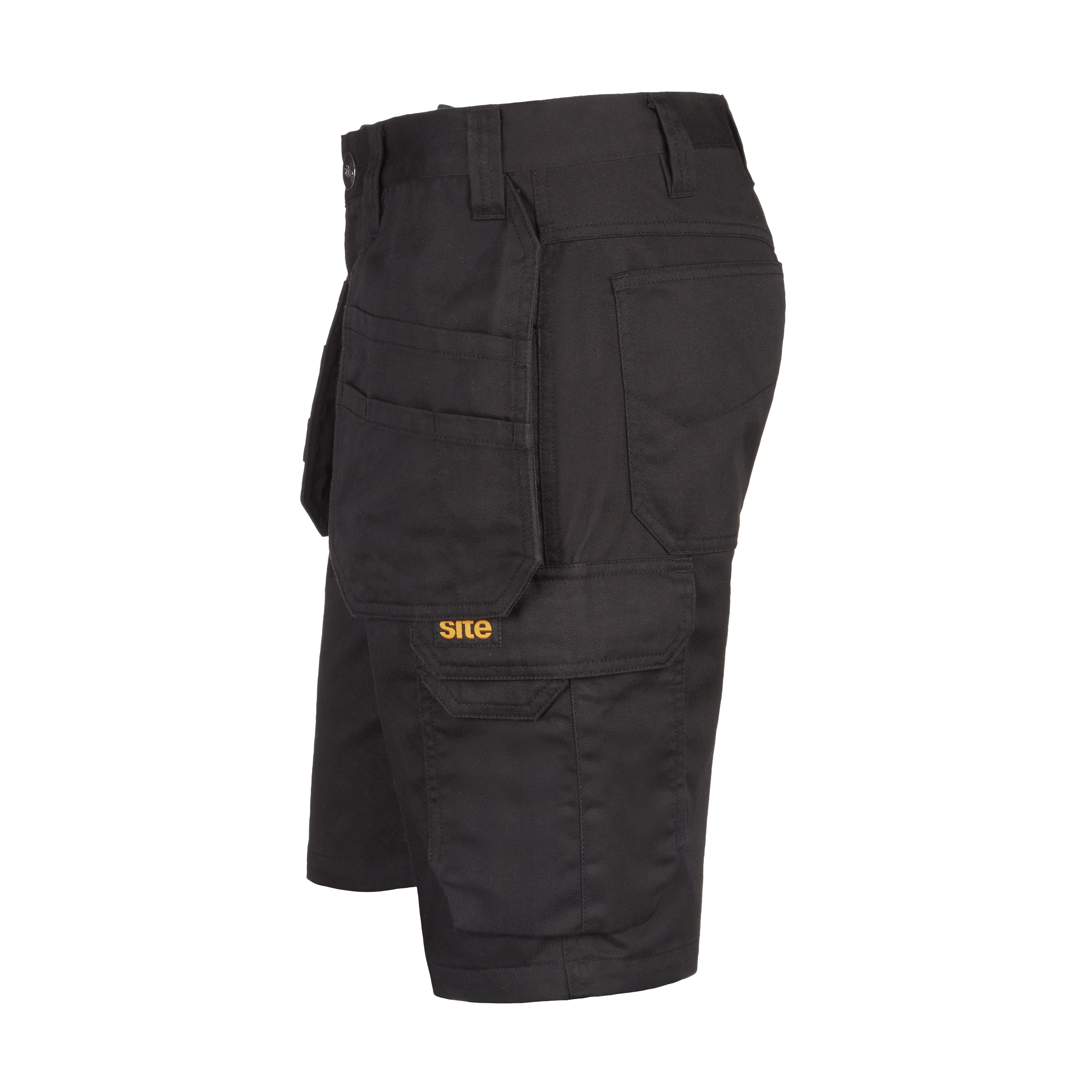 Site Sember Black Men's Shorts W34"