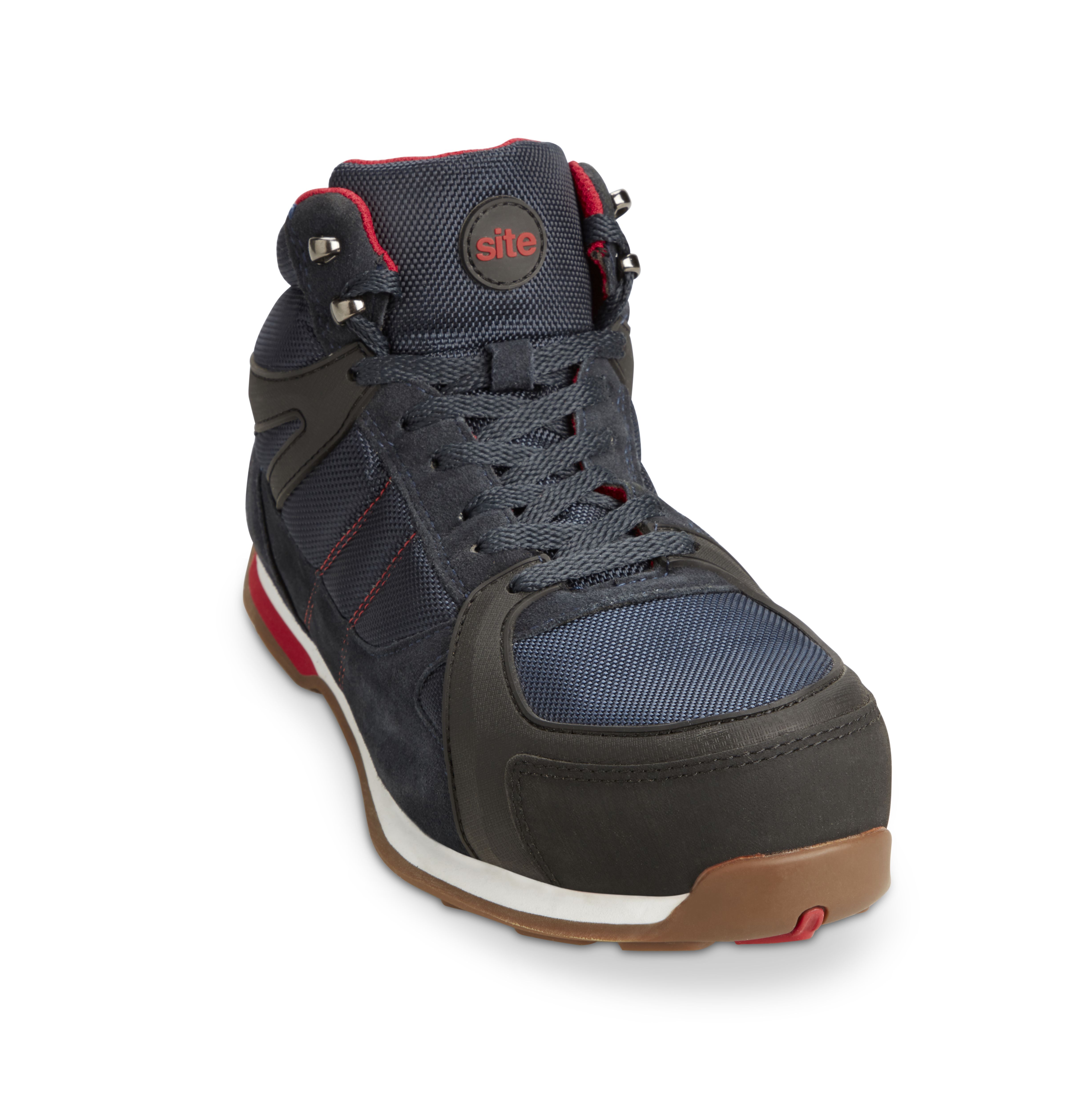 Site Strata Navy Safety trainer boots, Size 11